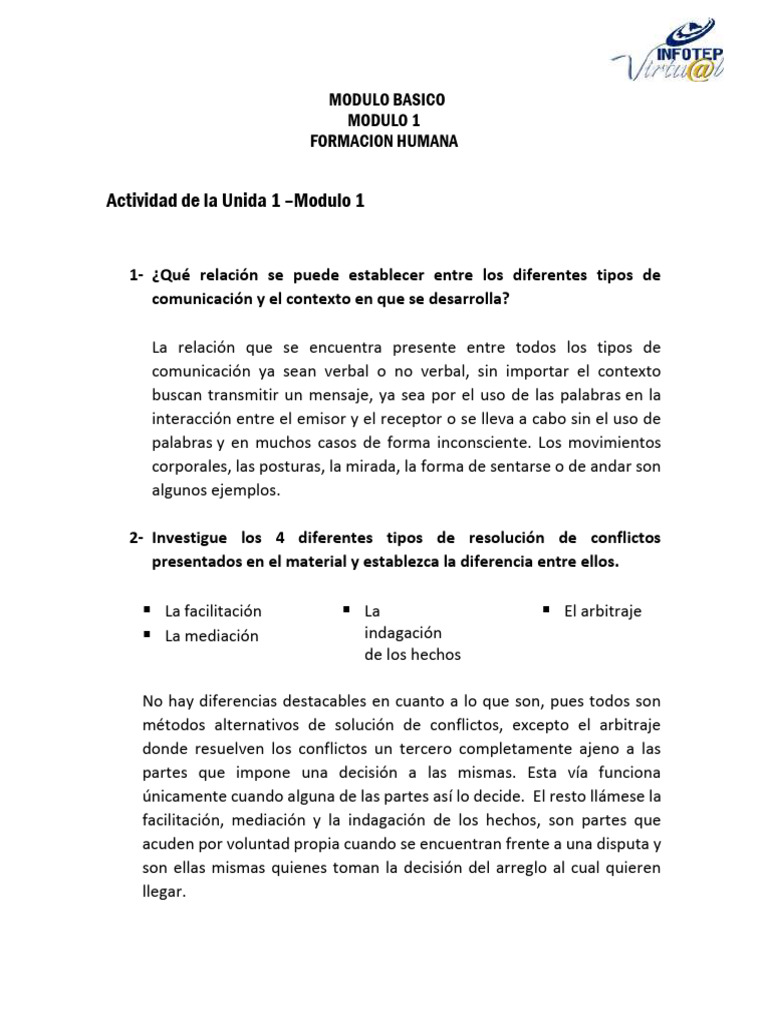 Modulo Basico Practica 1 Visitador A Medico | PDF