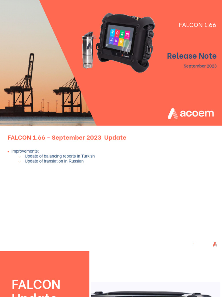 EN - 2023-09 FALCON 1.66 Release Note | PDF