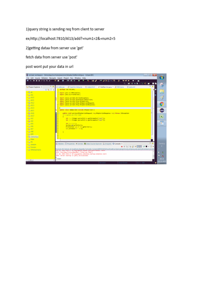 Servlet and JSP | PDF | Web Server | Internet & Web Servlet and JSP | PDF | Web Server | Internet & Web