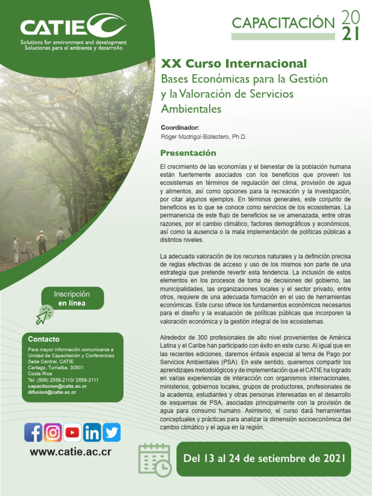 744 Catie | PDF | Entorno natural | Economias