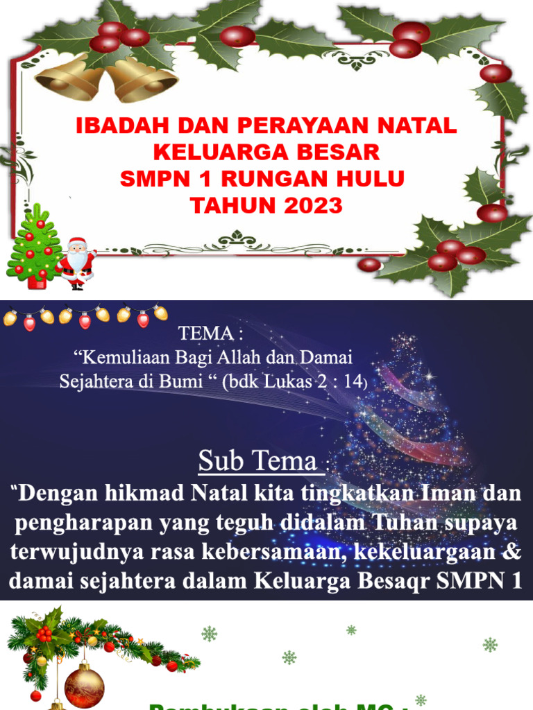 Tata Ibadah SMPN 1 Ruhul | PDF | Puisi