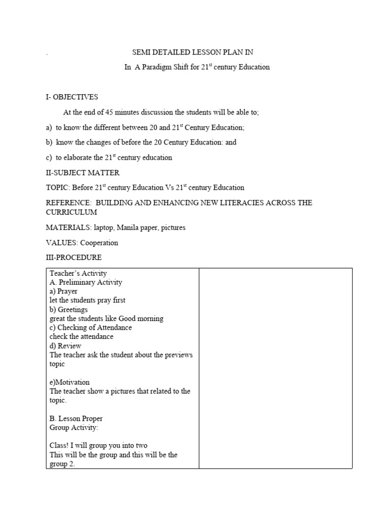A Paradigm Shift For 21st Century Education | PDF | Educational ...