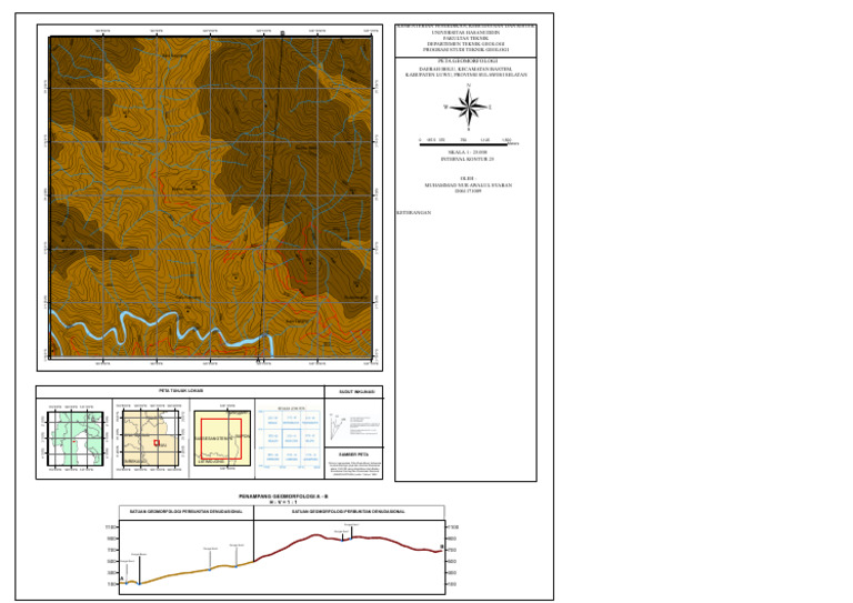 Peta Geomorfologi | PDF