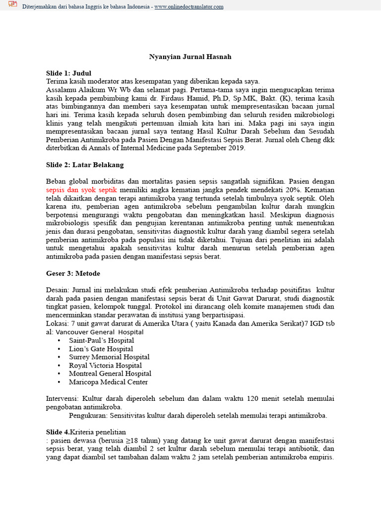 Translate Terbaru | PDF