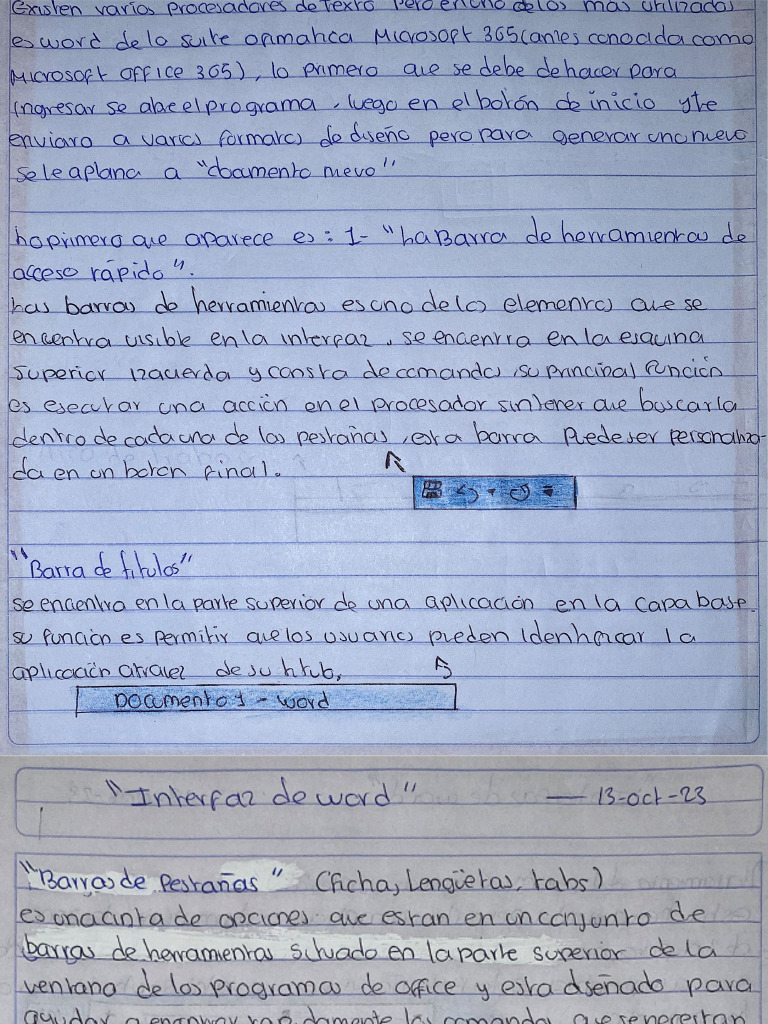 Interfaz de Word | PDF