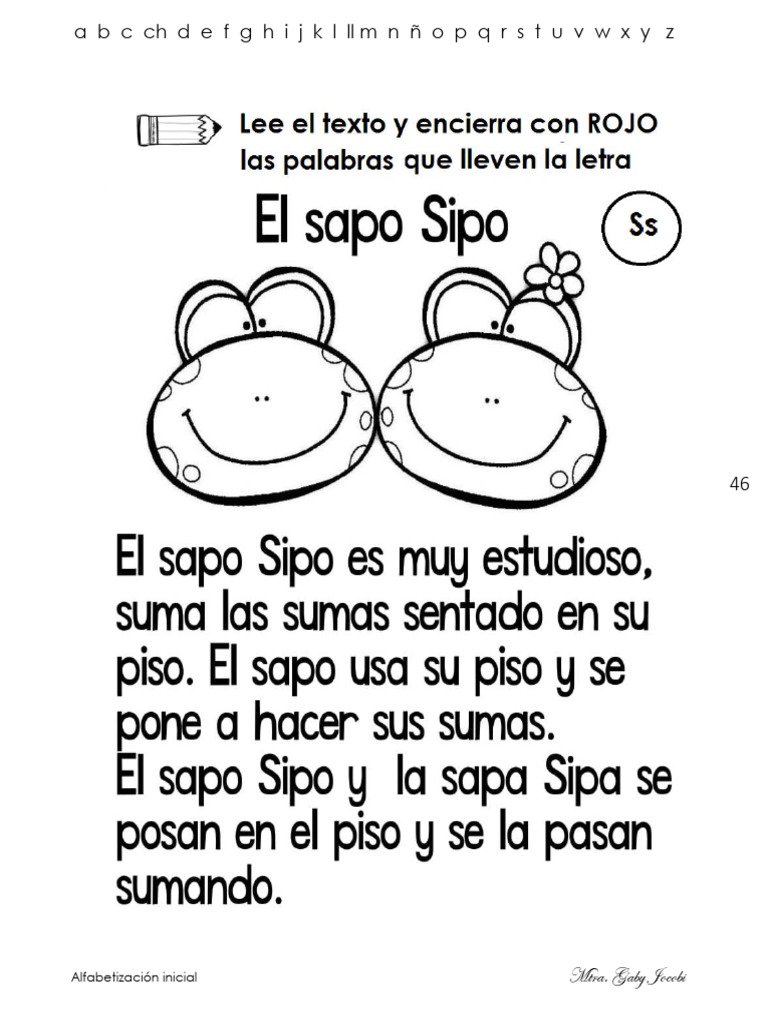 Cuadernillo de Alfabetización Inicial | PDF | Literatura | Lectura ...