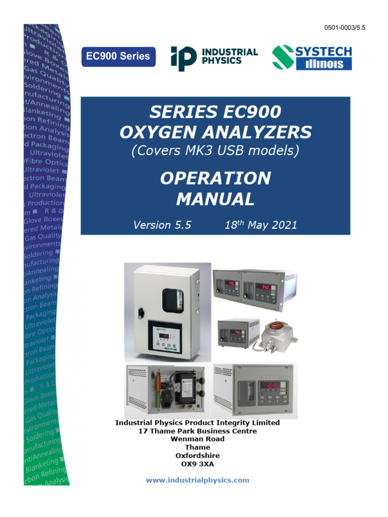 EC900 USB Combined v5.5 | PDF | Cathode | Calibration