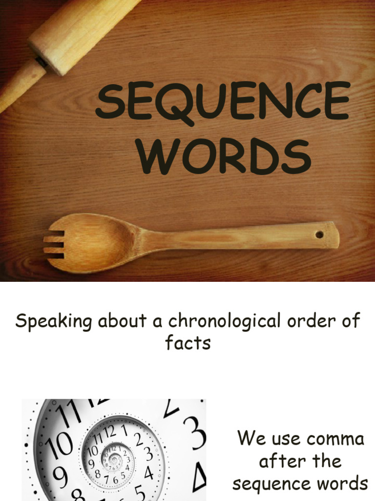 Sequence Words Conversation Topics Dialogs 124428 | PDF | Cooking, Food ...