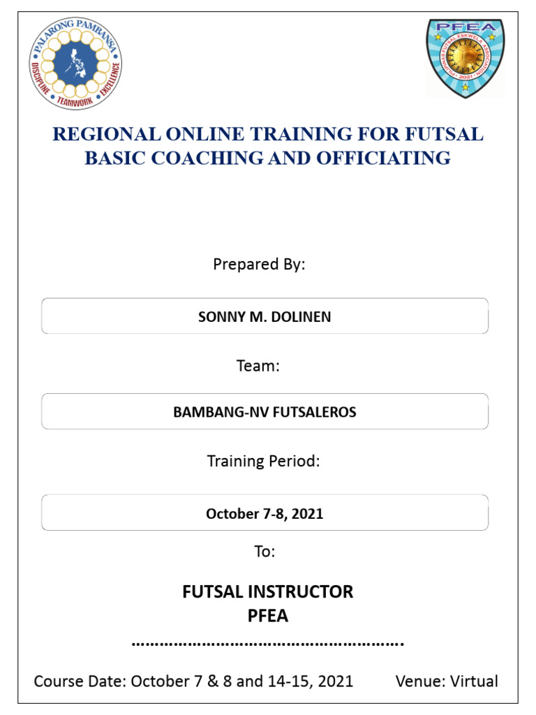 Passing R2 Training-Plan | PDF | Sports