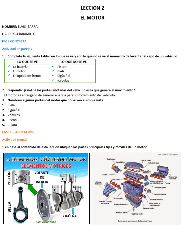 Leccion 2 de Mecanica Basica | PDF
