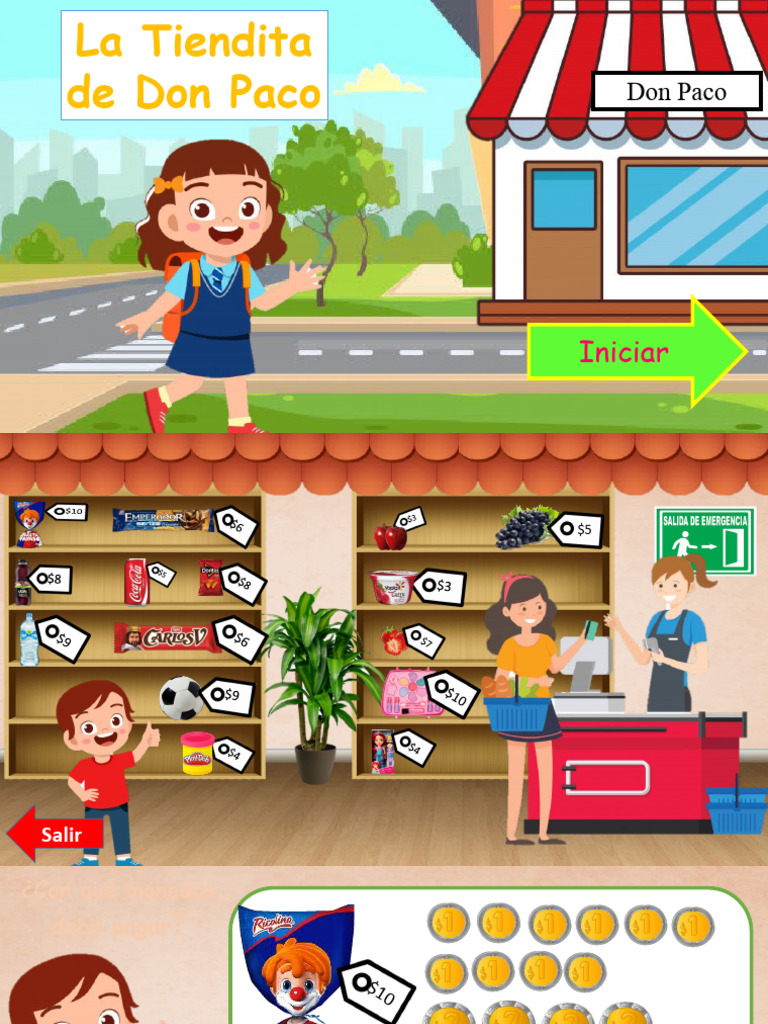 Juego de La Tiendita Del 1 Al 10 | PDF