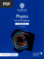 Cambridge IGCSE & O Level Complete Physics Student Book (Fourth Edition) | PDF