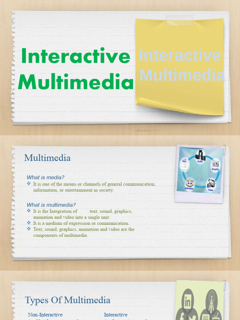 1st Interactive Multimedia and Its Type 200219111140 | PDF