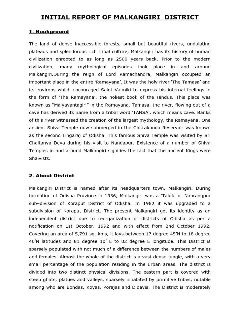 Malkangiri | PDF