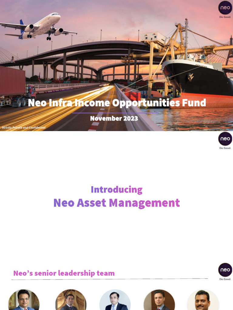 Neo Infra Income Opportunities Fund Overview | PDF | Investing ...