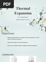Volumetric (Cubic) Thermal Expansion | PDF | Thermal Expansion | Density