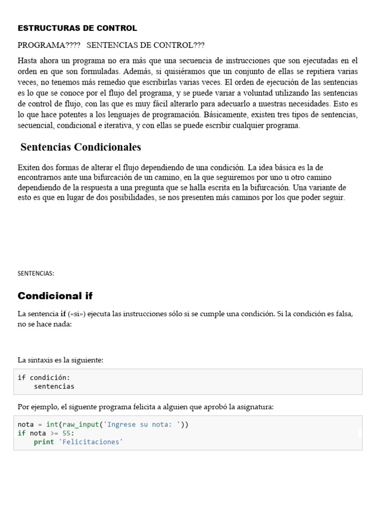 Estructuras De Control Pdf 3869