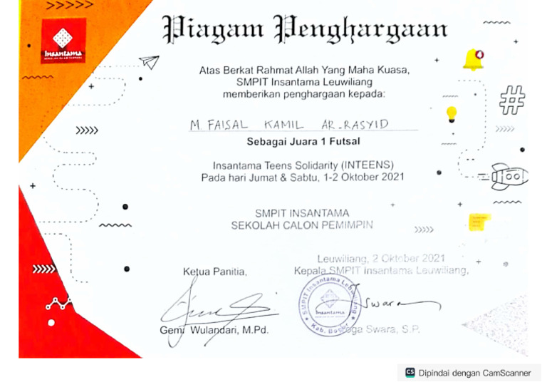 Juara 1 Futsal | PDF