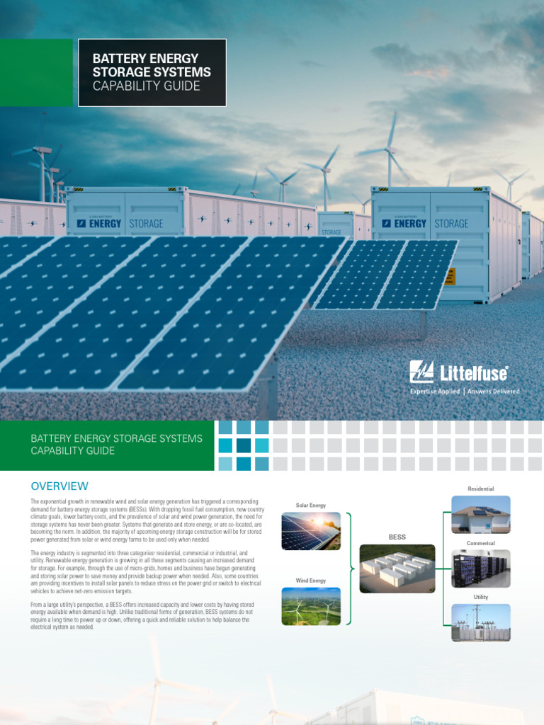 BESS Capability Guide Overview | PDF | Solar Power | Fuse (Electrical)