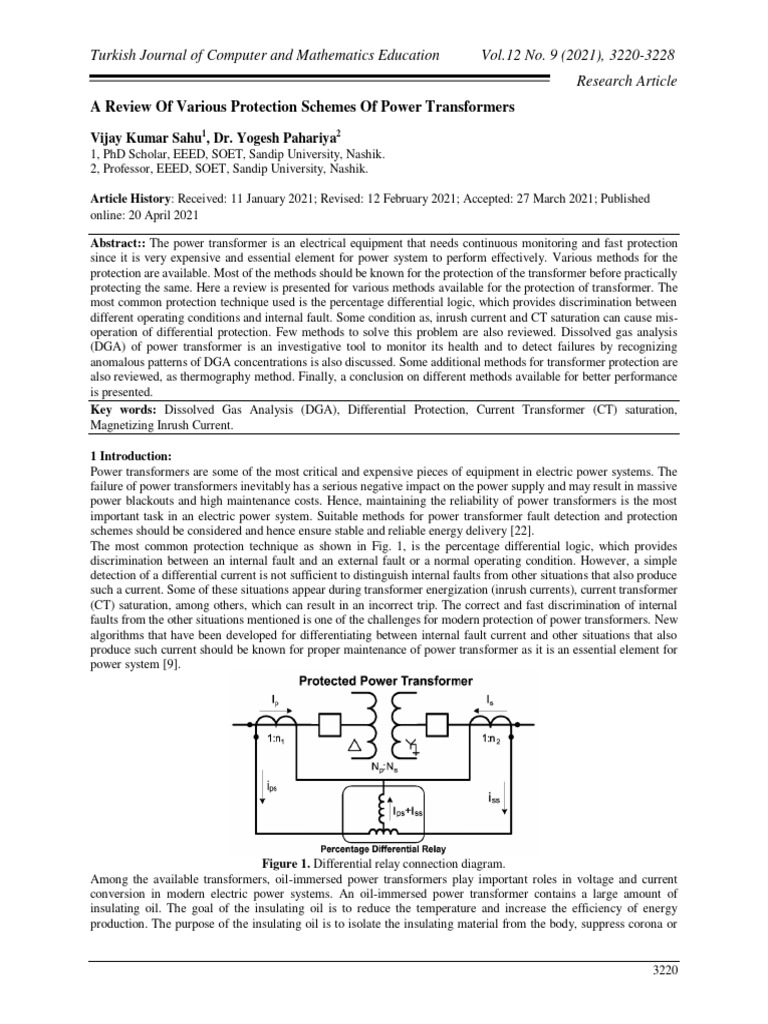 A Review of Various Protection Schemes O | PDF | Science & Mathematics