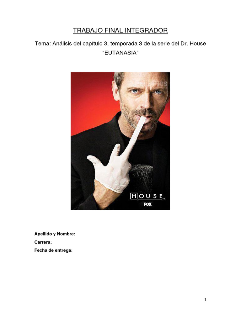 Modelo TFI 1 | Descargar gratis PDF | Bioética | Muerte