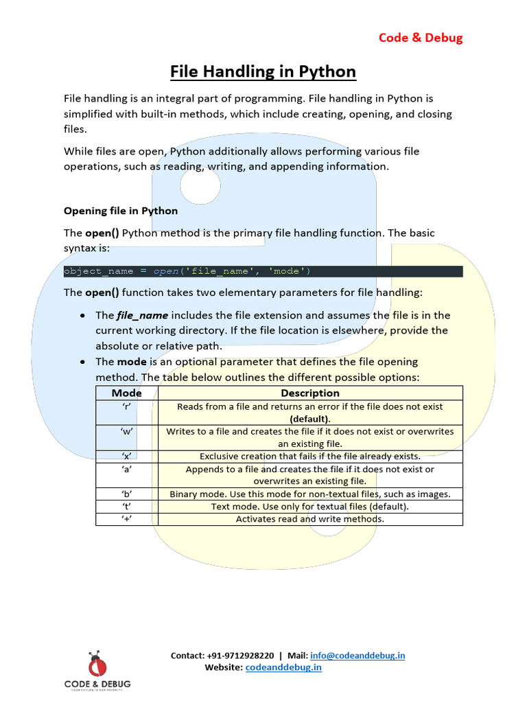 File Handling | PDF | Computer File | Text File