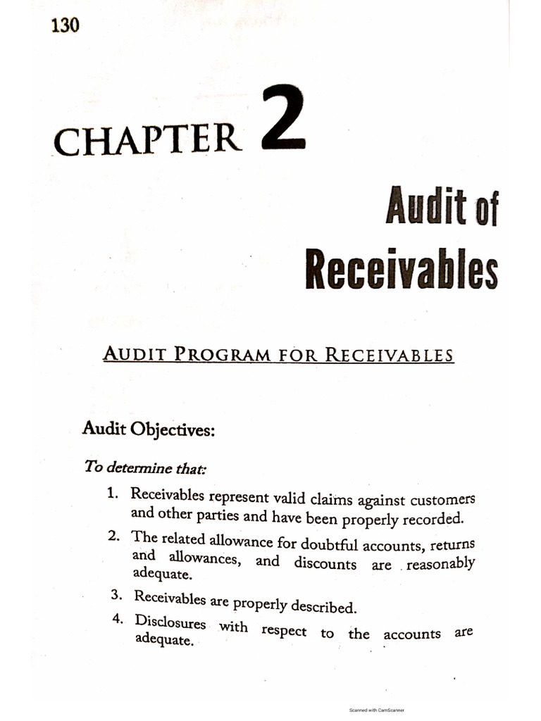 AR Audit - Reviewer | PDF