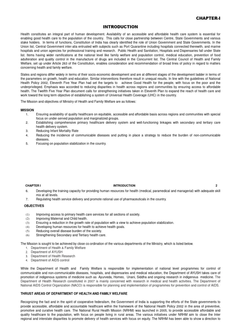 5 ChapI PAGE 1-3introduction-62717355 | PDF | Health Care | Public Health