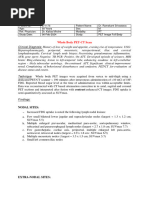 PET Scan Report Format Example Sample Template Drlogy Lab Report | PDF ...