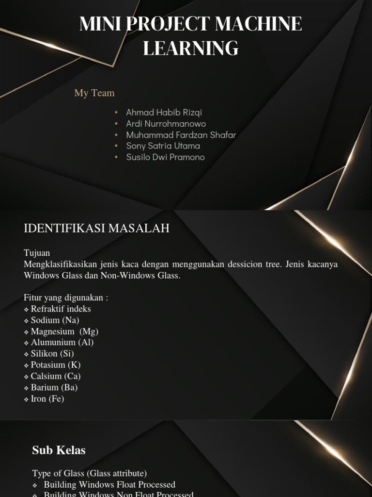 Mini Project Mechine Learning Dessicion Tree | PDF