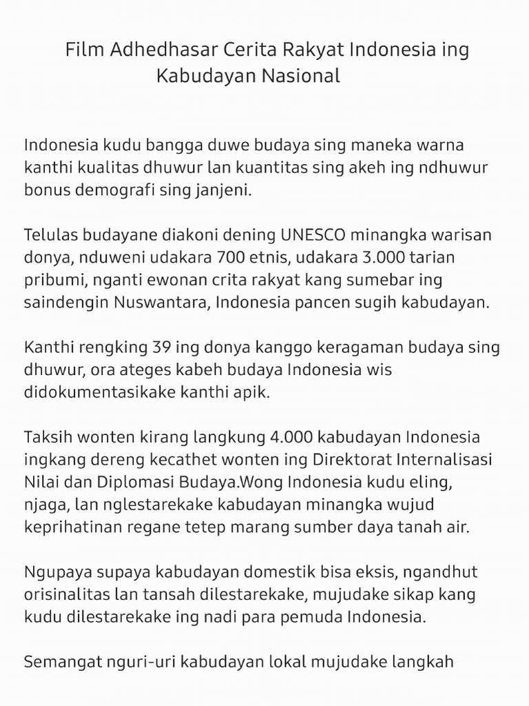 Tugas Bjawa - 230731 - 180141 | PDF