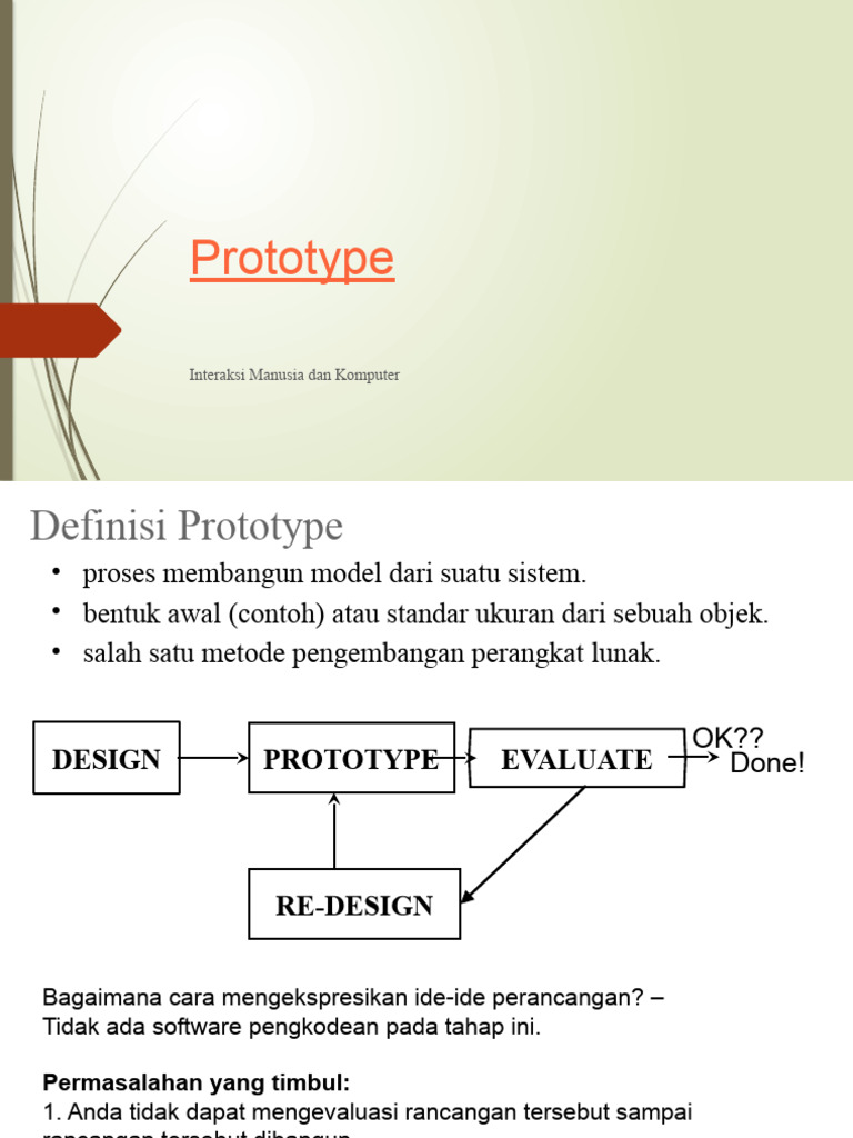 Prototype | PDF