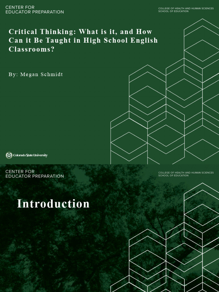 Critical Thinking | PDF | Critical Thinking | Thought