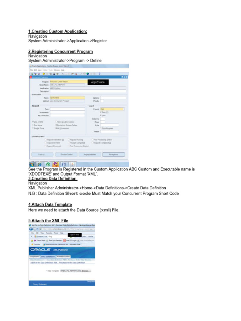 BIPublisher Template Development | PDF | Computer File | Programming