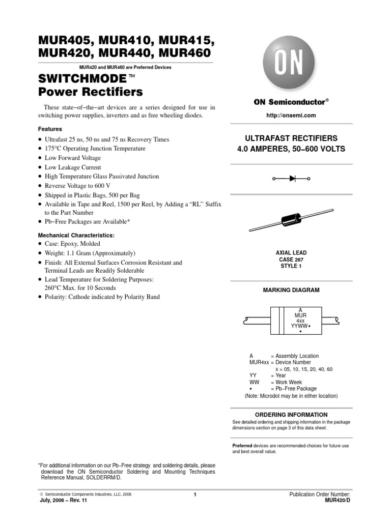 Datasheet 7 | PDF | Rectifier | Capacitor
