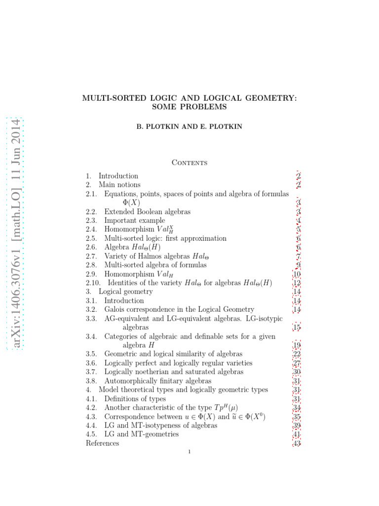 B. Plotkin and E. Plotkin | PDF