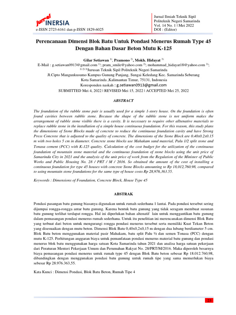 370-Article Text-1311-1-10-20230402 | PDF | Materials | Building Materials