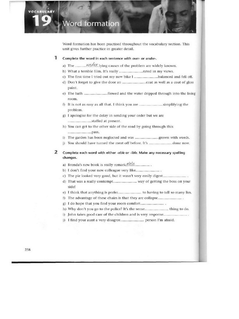 Week #15 Word Formation | PDF