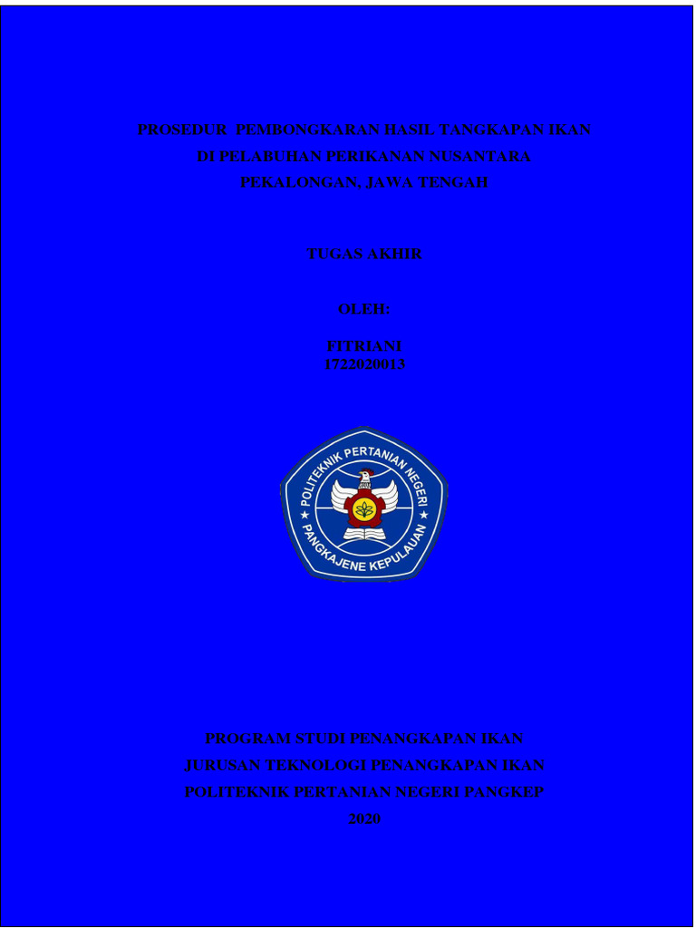 Skrpsi Pangkep Sop Tpi | PDF