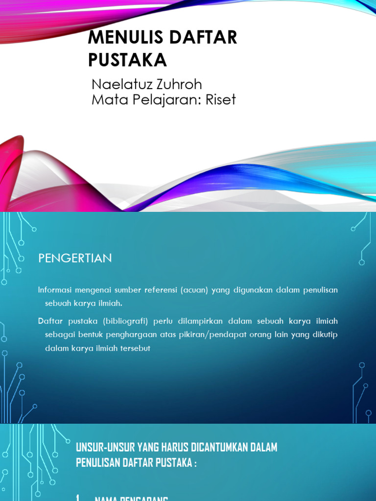 Materi Dapus | PDF