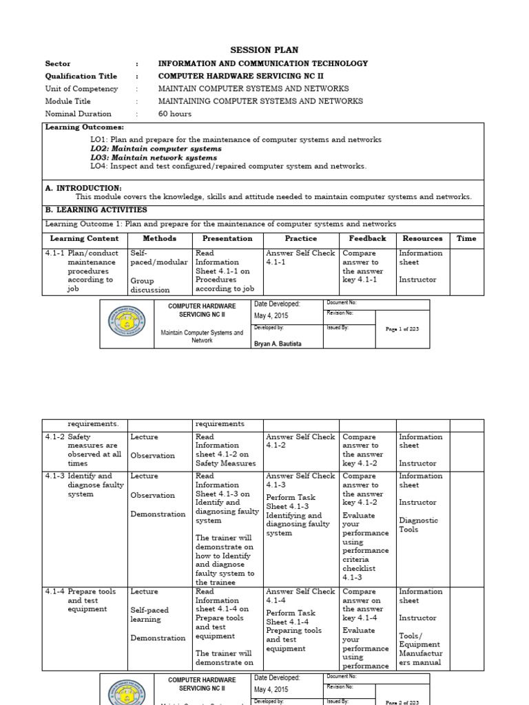 Computer Hardware Servicing | PDF
