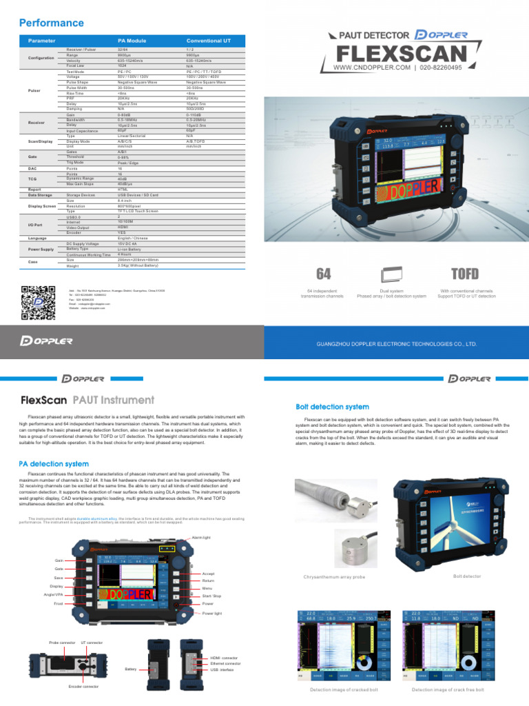 Flexscan Phased Array Scanner Overview | PDF | Electrical Engineering ...