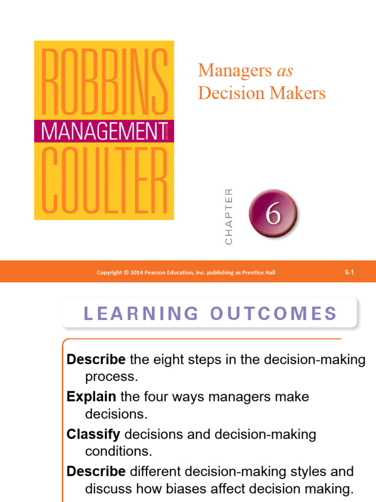 MGT Lec 4 | PDF | Decision Making | Methodology