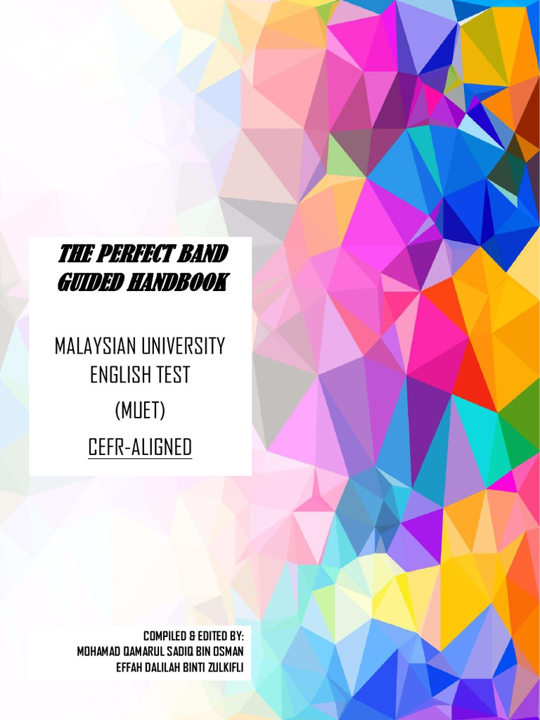 MUET Comprehensive Study Guide | PDF | Grammar | Language Mechanics