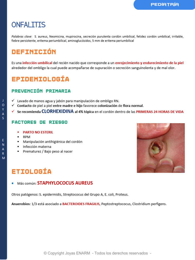 Onfalitis | PDF
