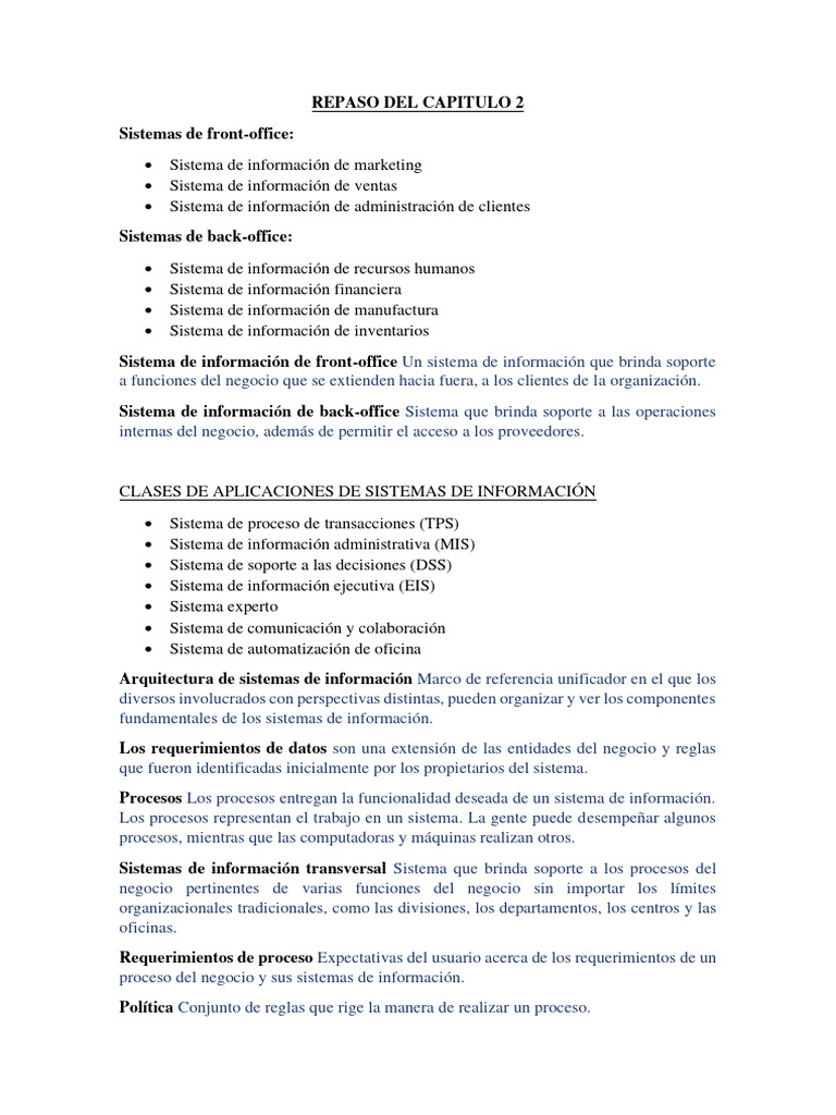 Repaso Del Capitulo 2 | PDF | Programa de computadora | Programación