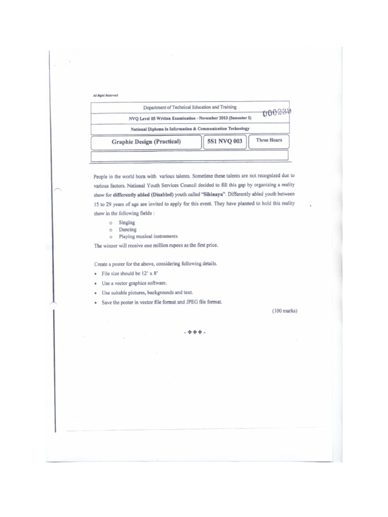 Graphic Design Practical | PDF