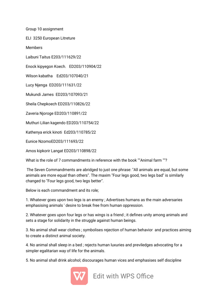 Group 10 assign-WPS Office | PDF