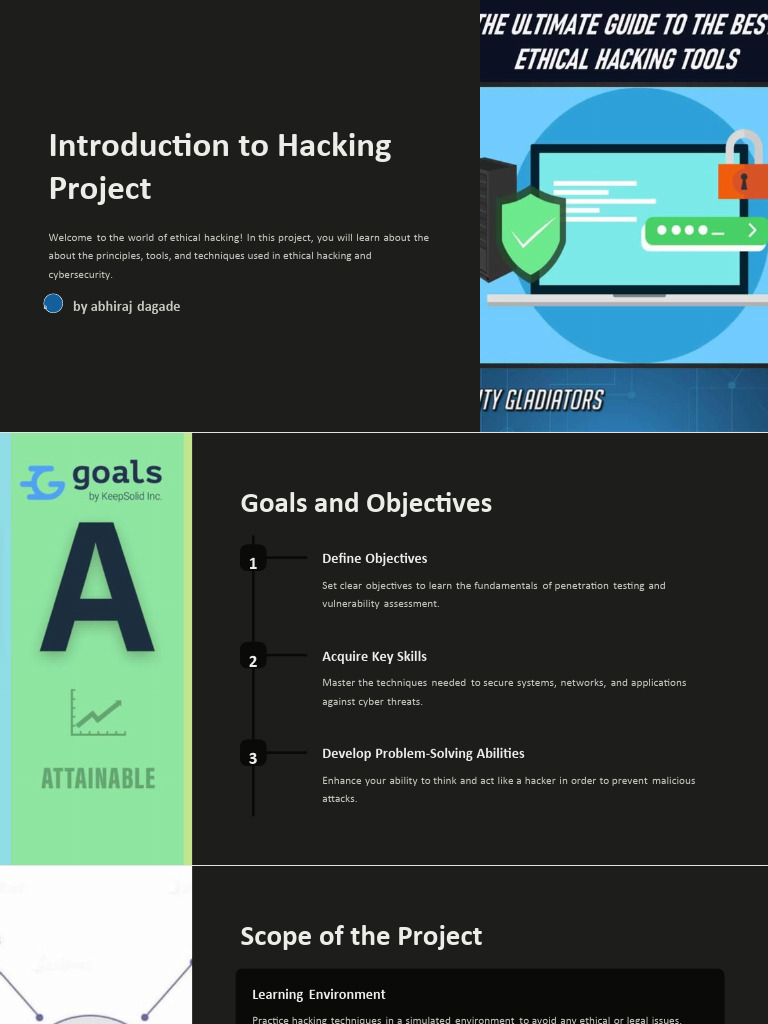 Introduction To Hacking Project | PDF | Security Hacker | Computer Security