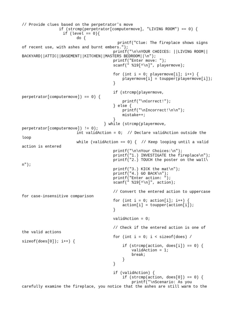 Provide Clues Based On The Perpetr | PDF | Computer Programming | Computing